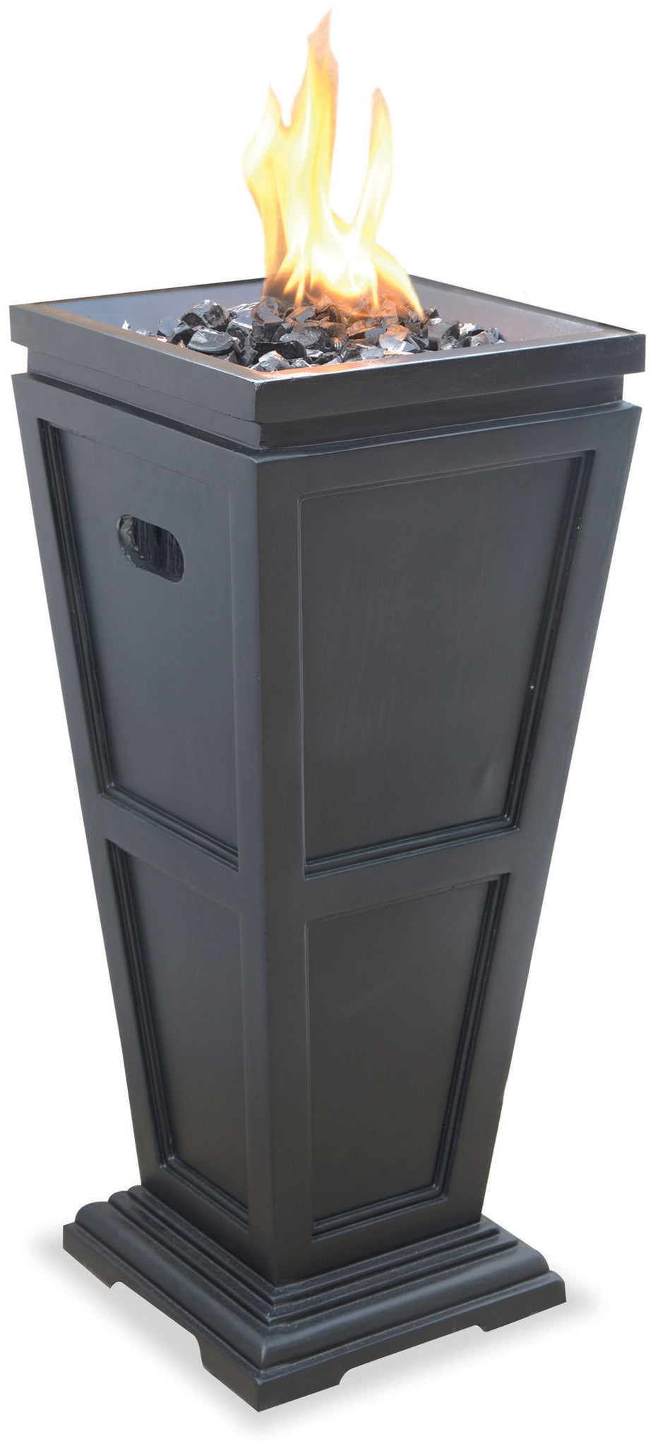 MR. BAR-B-Q LP Gas Outdoor Fire Column, 28x11 in. Slate Finish ...